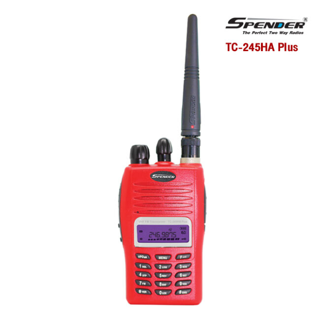 SPENDER TC-245HA Plus – TC Group วิทยุสื่อสารเพื่อการใช้งานจริง