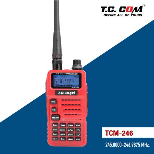 TCCOM TCM-246 – TC Group วิทยุสื่อสารเพื่อการใช้งานจริง